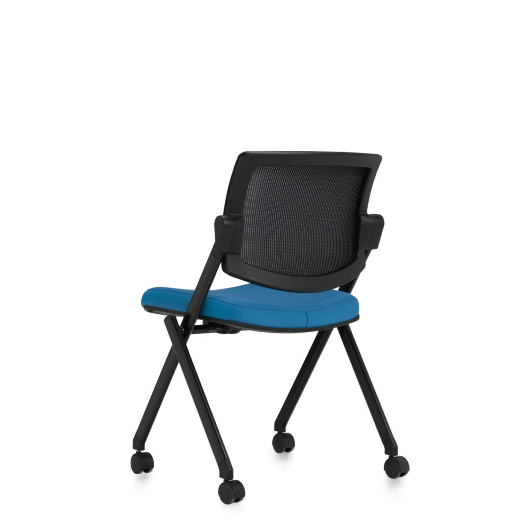 Armless Mesh Back Flip Seat OTG11341B Nesting Chair – Better Office ...