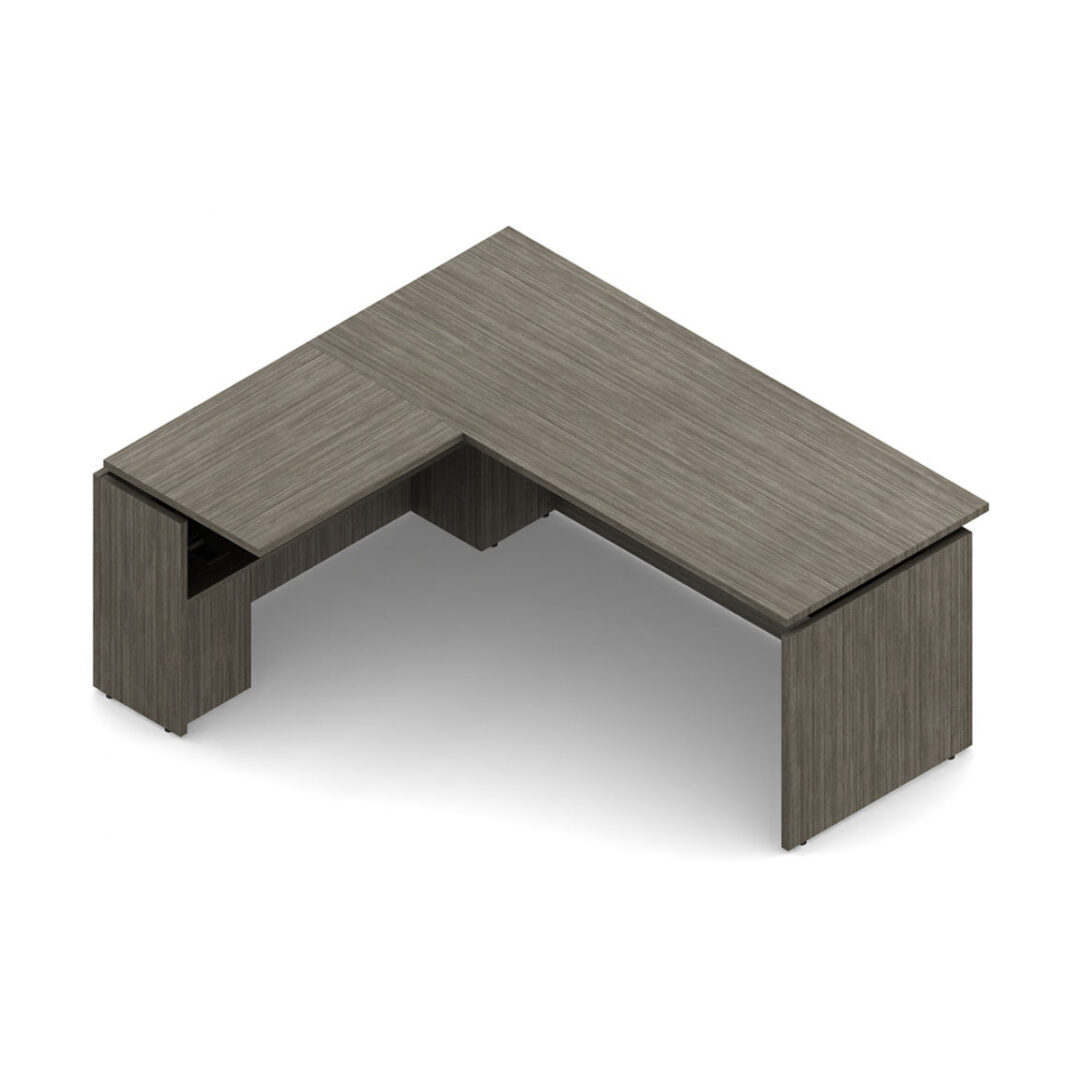 Global Zira Height Adjustable L-Desk $6,293 ♦ – Better Office Furniture