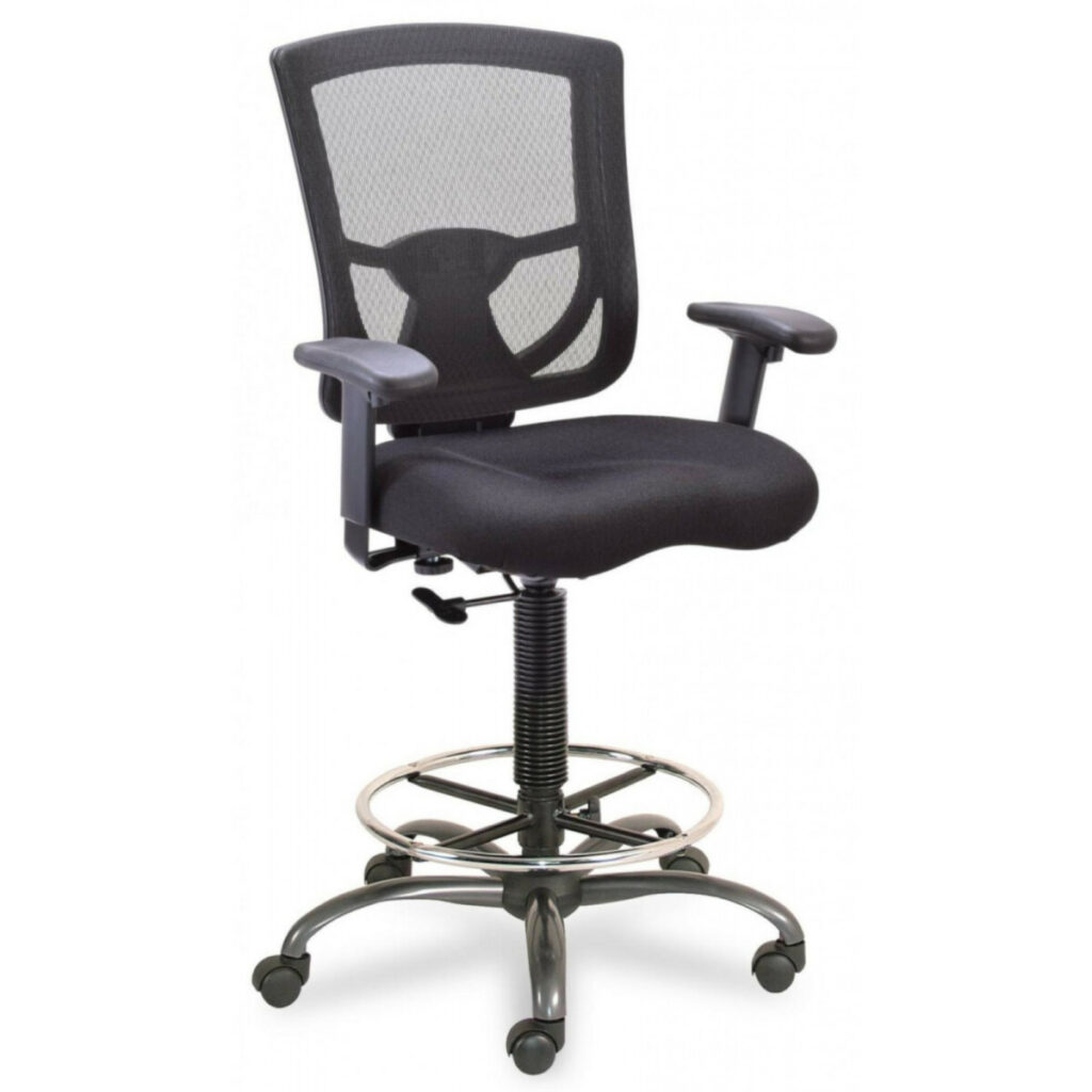 CoolMesh Pro Deluxe Drafting Stool $505 – Better Office Furniture
