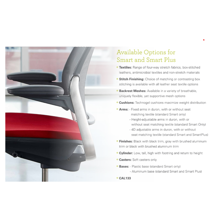 Humanscale® Diffrient Smart Plus Chair $2,695 – Better Office Furniture